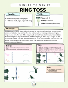 Minute to Win It Games - For Large Groups - Our Swell Time